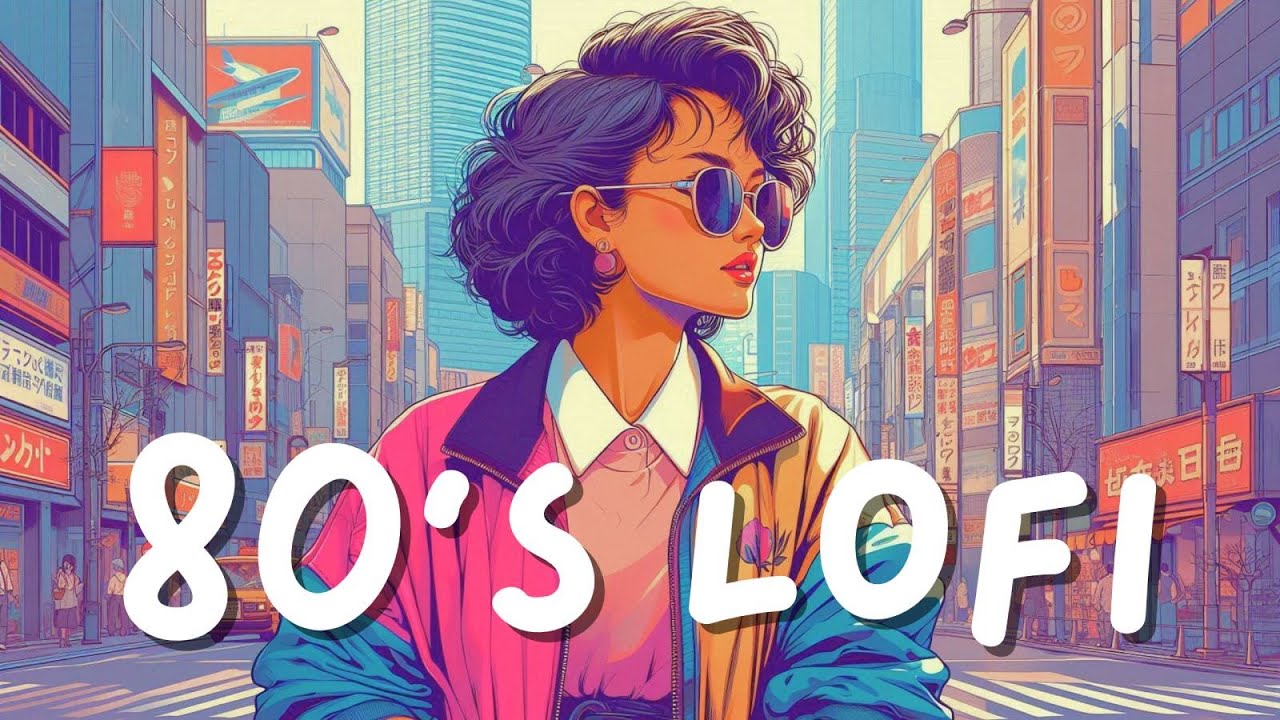 𝐏𝐥𝐚𝐲𝐥𝐢𝐬𝐭 80's Tokyo Chill Vibes 🌃 / Lofi hiphop mix ( Chill & Study ...