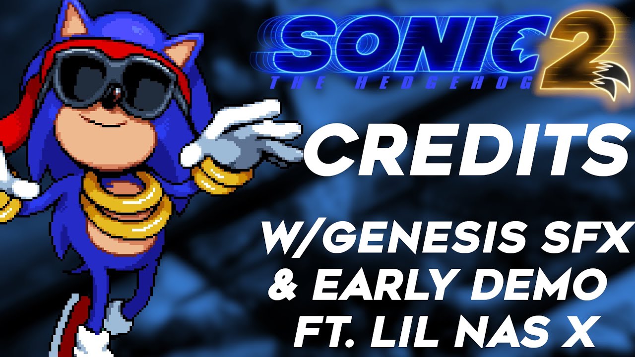 Sonic The Hedgehog 2 Credits w/ Genesis SFX and Early Stars in the Sky ...