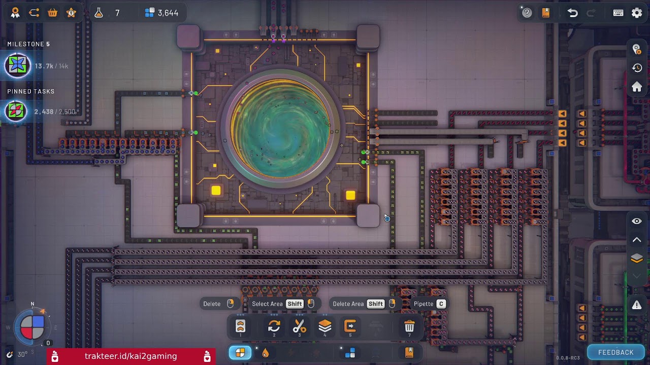 MILESTONE 5 - FLUIDS & PAINTING | NORMAL FACTORY | Shapez 2 - YouTube