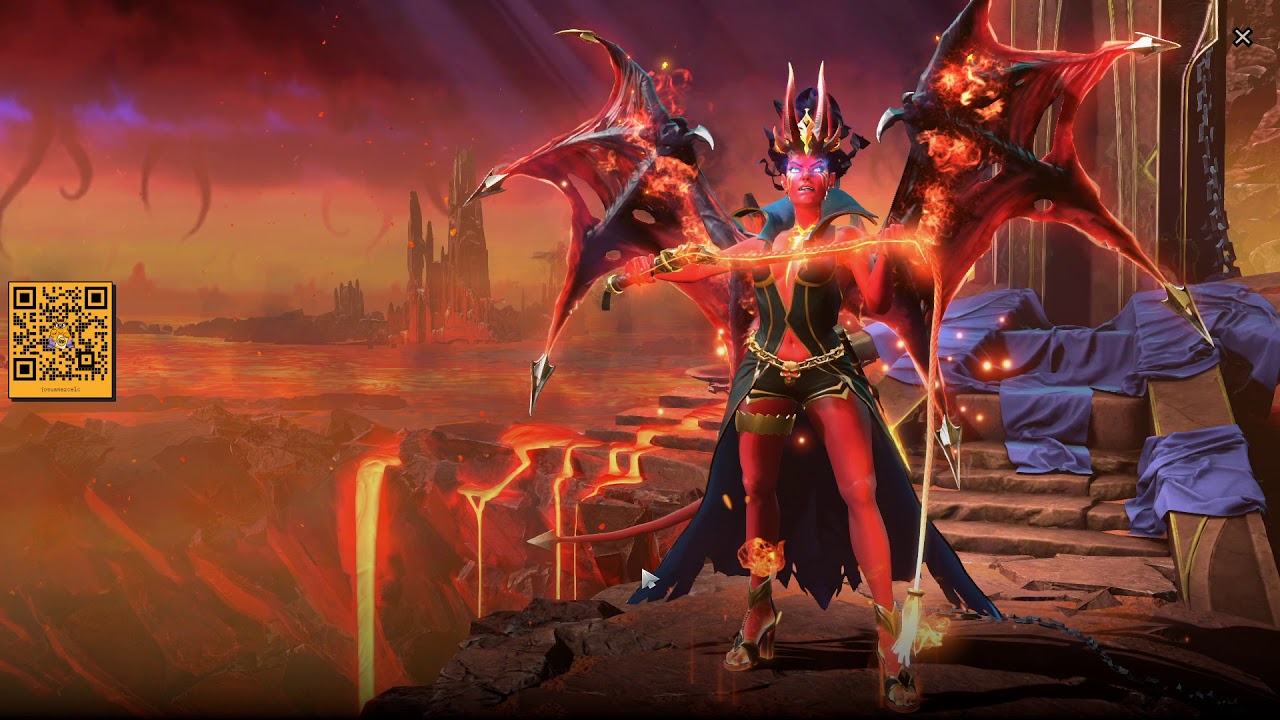 [DOTA2] QUEEN OF PAIN ARCANA GAMEPLAY 2020 - YouTube