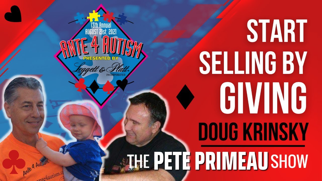 Start Selling By Giving! Doug Krinsky, Founder of Ante4Autism - YouTube