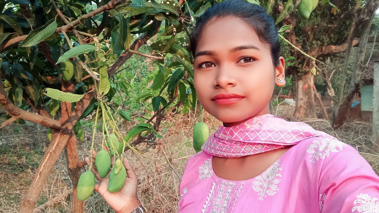 मेरे घर का आम 🥭 Village Life Jaytun Anjel Vlogs Youtube