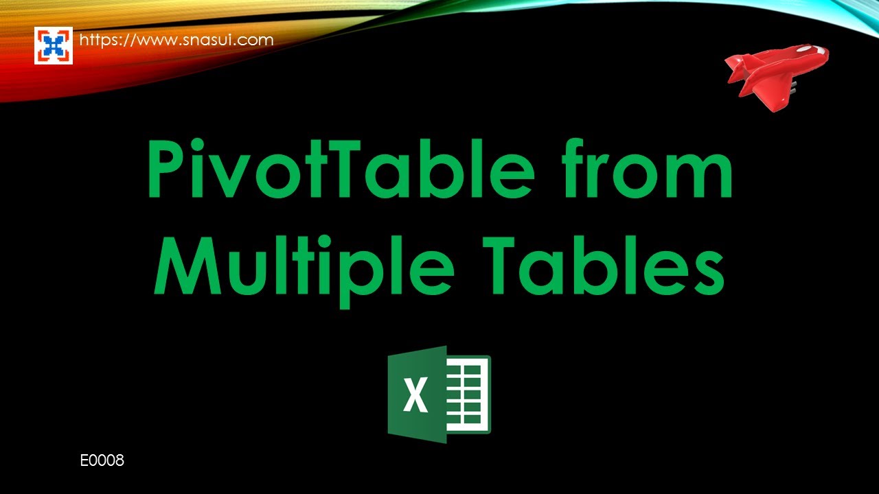 PivotTable From Multiple Tables YouTube pivottable-from-multiple-tables-youtube
