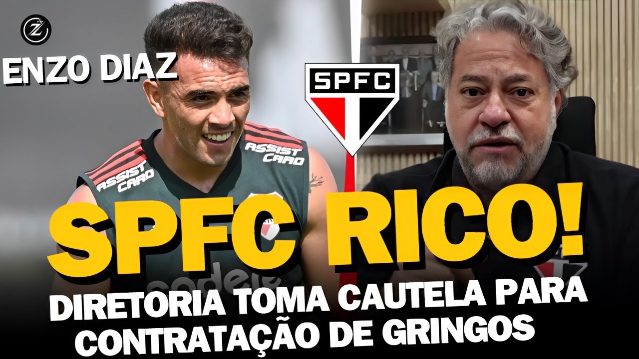 São Paulo não é rico e tem cautela com contratações de gringos neste ...
