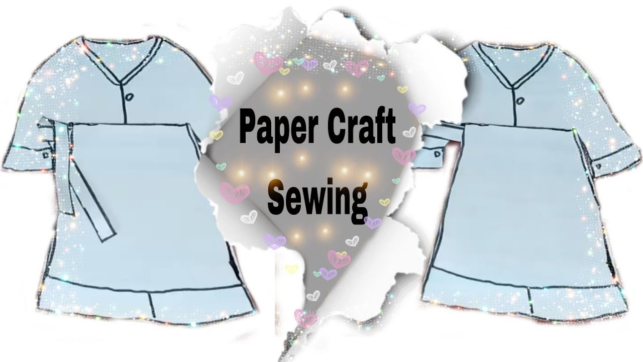 Sewing Paper Craft | Paper Craft DIY | ThriftFlip - YouTube