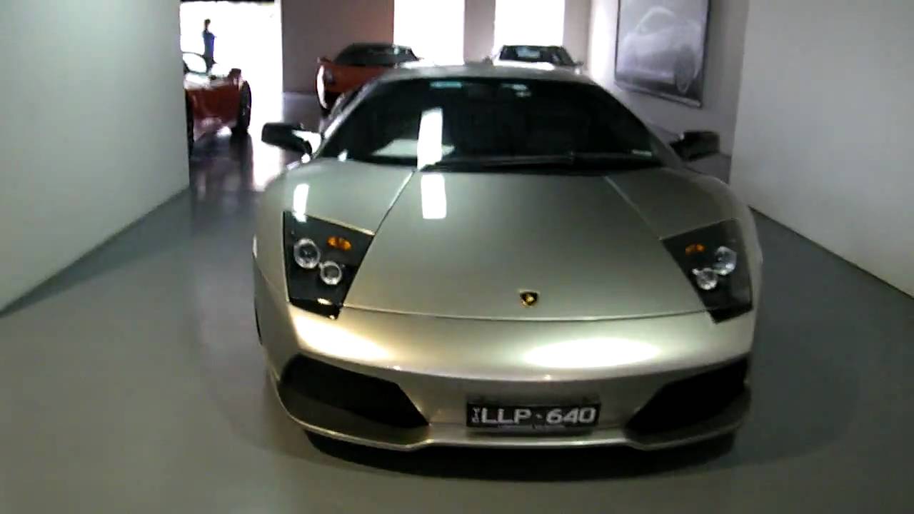 Silver-Grey Lamborghini LP640 - YouTube
