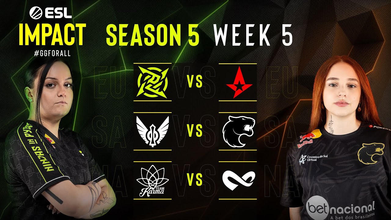 Team Karma vs Limitless Angels - ESL Impact League S5 - NA - YouTube