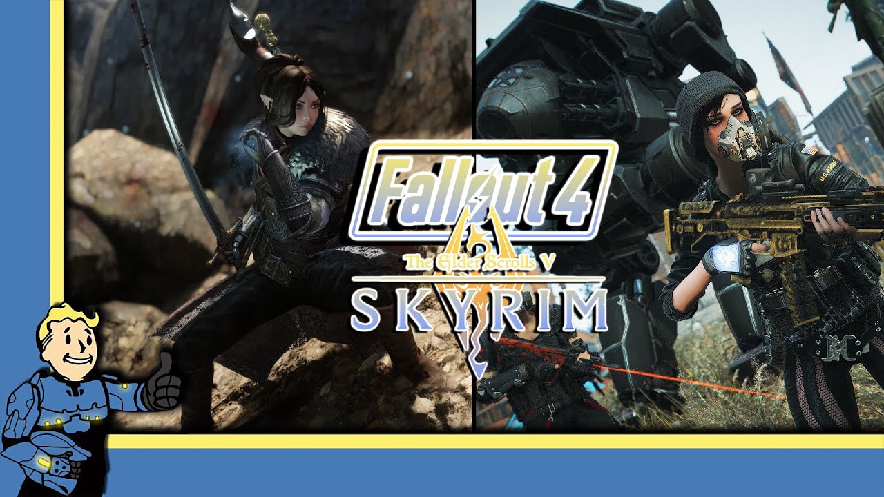 2024 Fallout 4 & Skyrim AE 1.6.1170 Ultra Modded Nexus Collection - YouTube