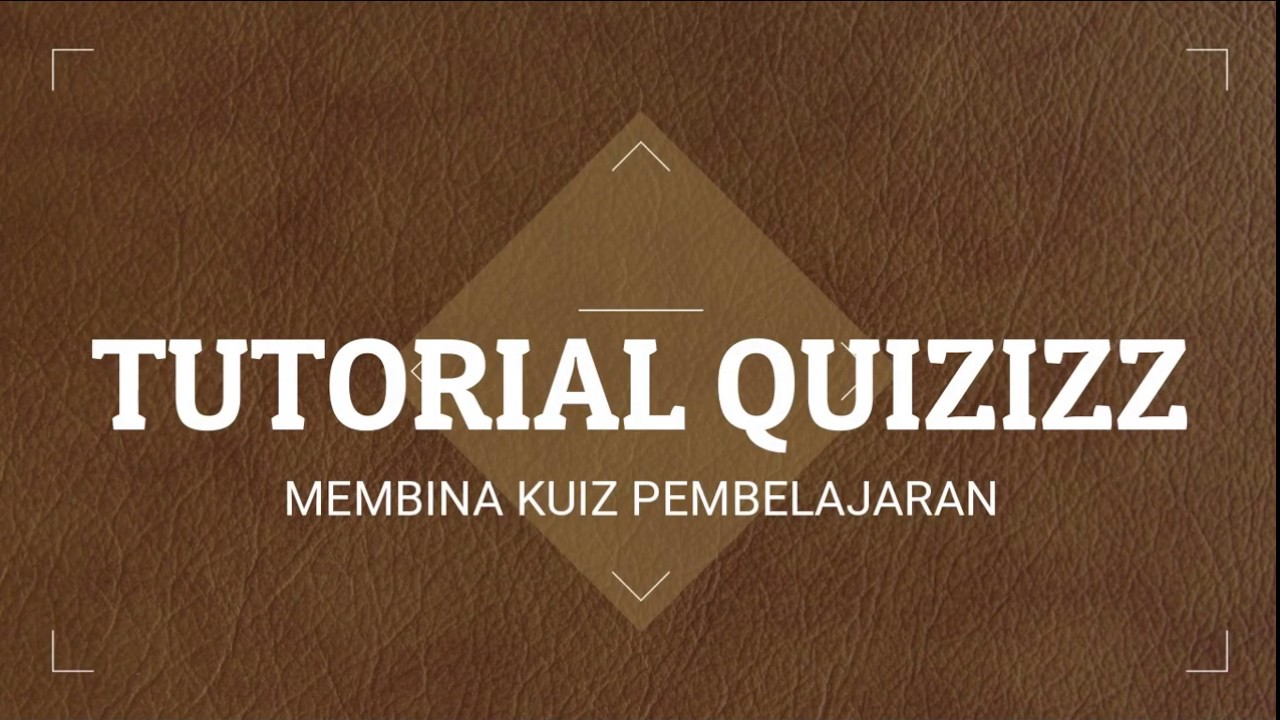 CARA MEMBINA KUIZ MENGGUNAKAN QUIZIZZ - TUTORIAL BUAT GURU-GURU - YouTube