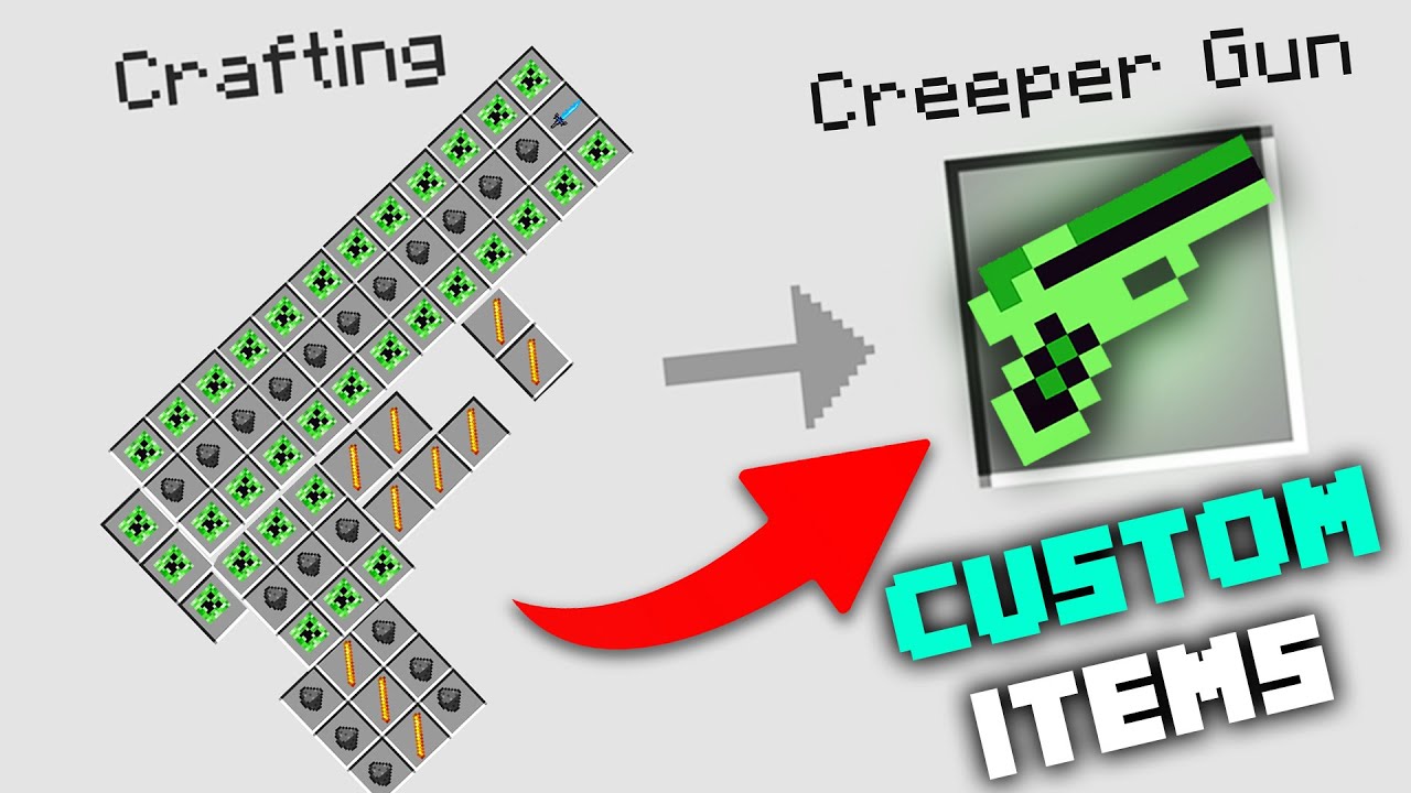 Minecraft, But there Are Custom Op Items - YouTube