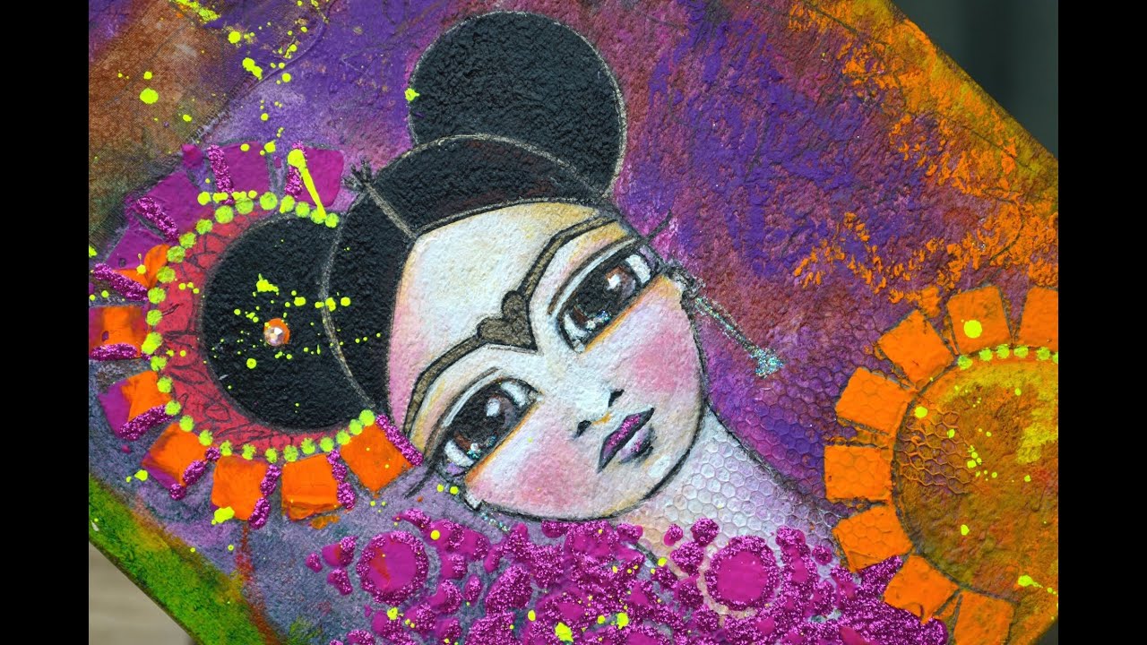 Mixed Media Art Collaboration with Ayala Art (Part 2 of 2) - YouTube