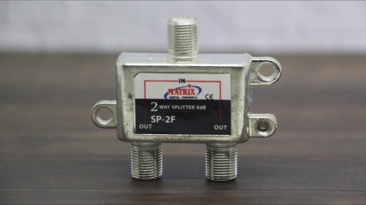 UNBOXING SPLITTER MATRIX 2-WAY & 4-WAY - YouTube