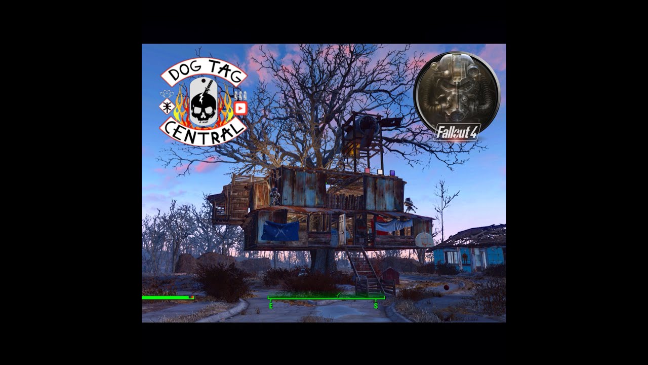 Worlds Best Treehouse? (Fallout 4) - YouTube