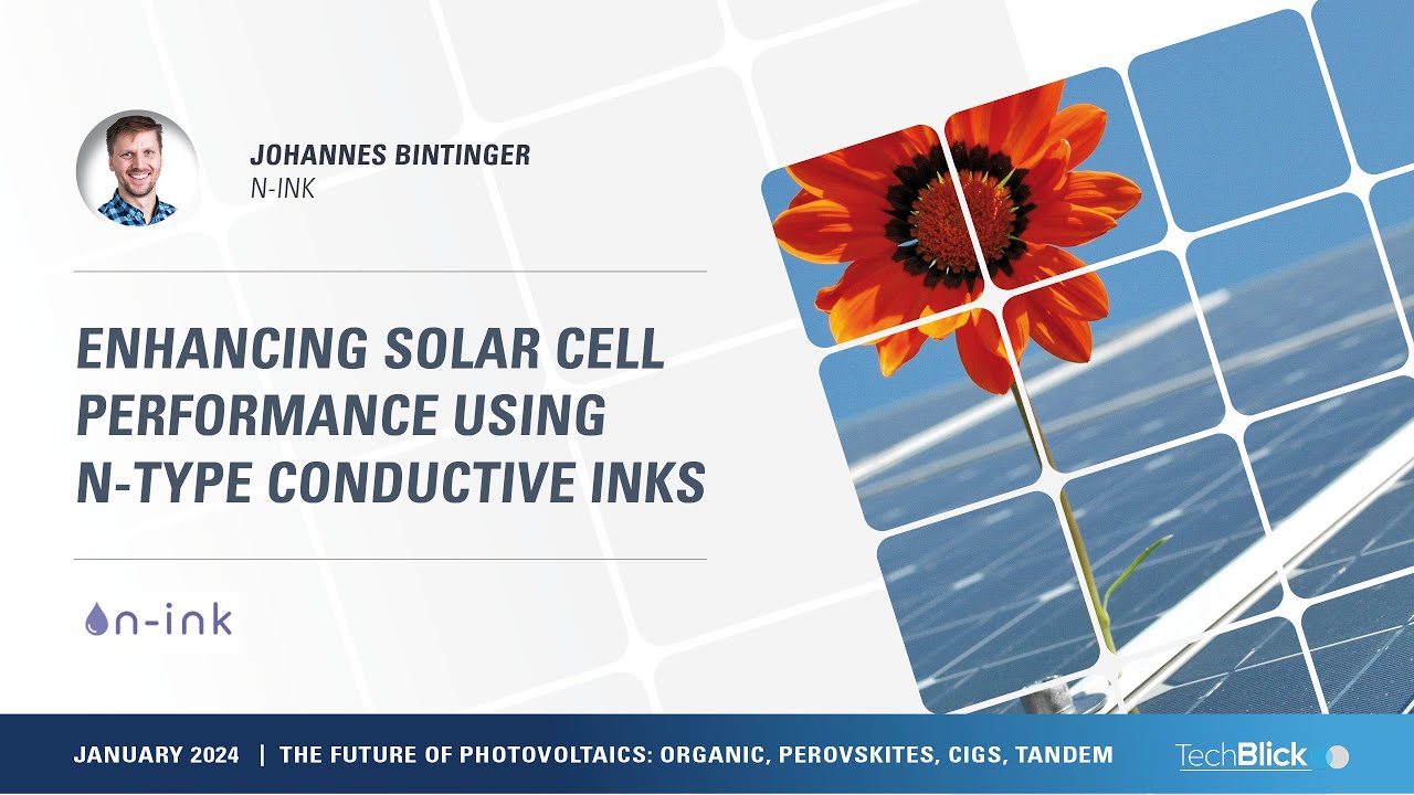 n-ink | Enhancing solar cell performance using n-type conductive inks ...