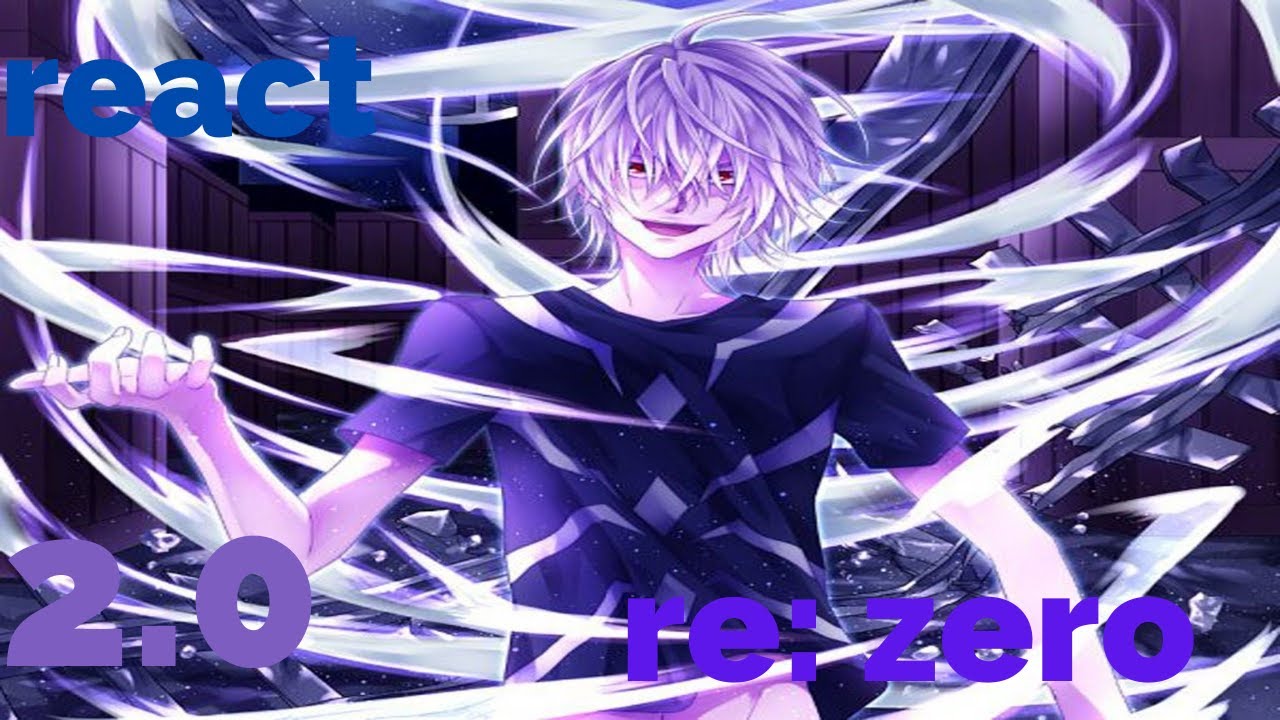 re: zero reagindo ao rap do subaru as accelerator - YouTube