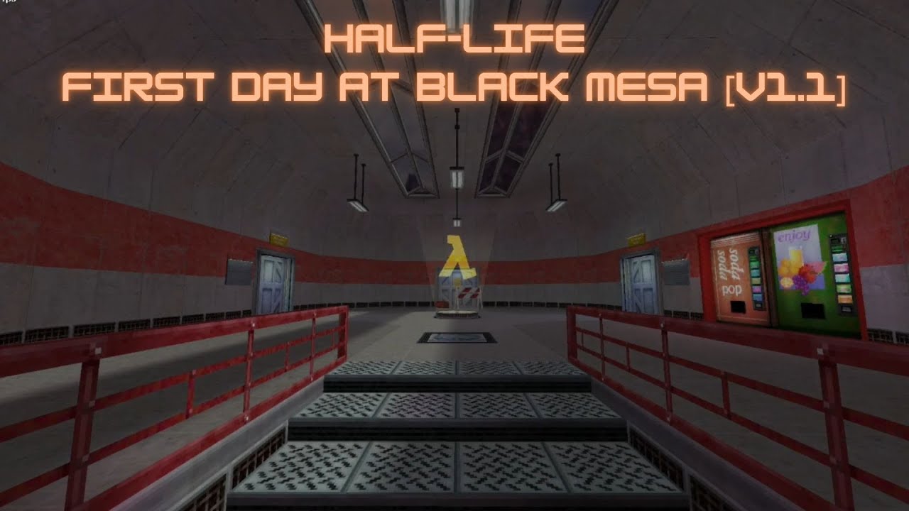 Half-Life : First Day at Black Mesa [1.1 Version] (Walkthrough) - YouTube