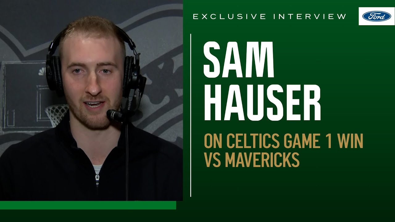 EXCLUSIVE INTERVIEW: Sam Hauser joins Postgame Live after giving ...