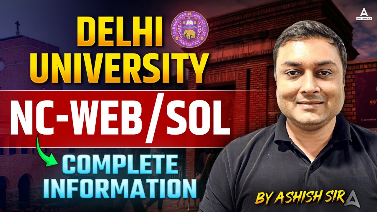 NCWEB Complete Information- Eligibility, Courses, Admission, Fee | DU ...