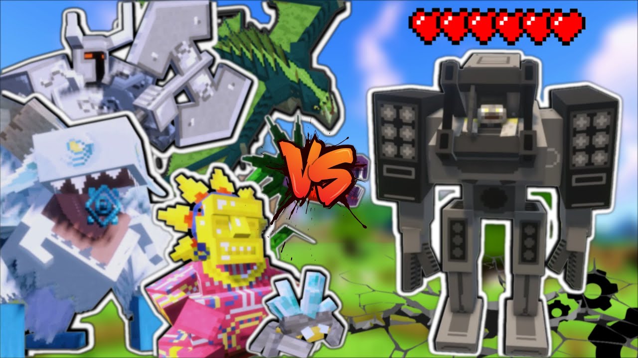 Qué Minecraft Mob es Mejor? - Mowzie's Mobs vs Rogue Mechabot - YouTube