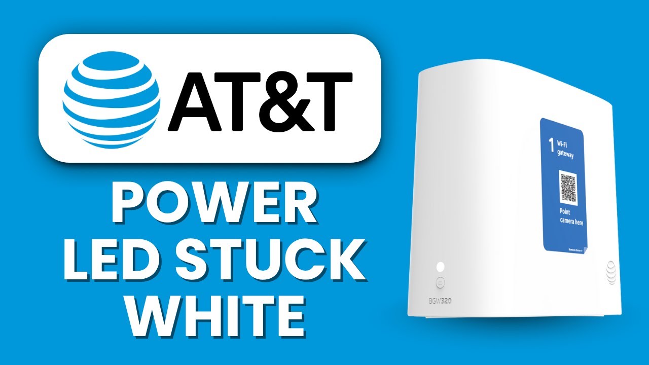 BGW320 Power LED Stuck White ⚠️ How to Fix Router Power Issue - YouTube