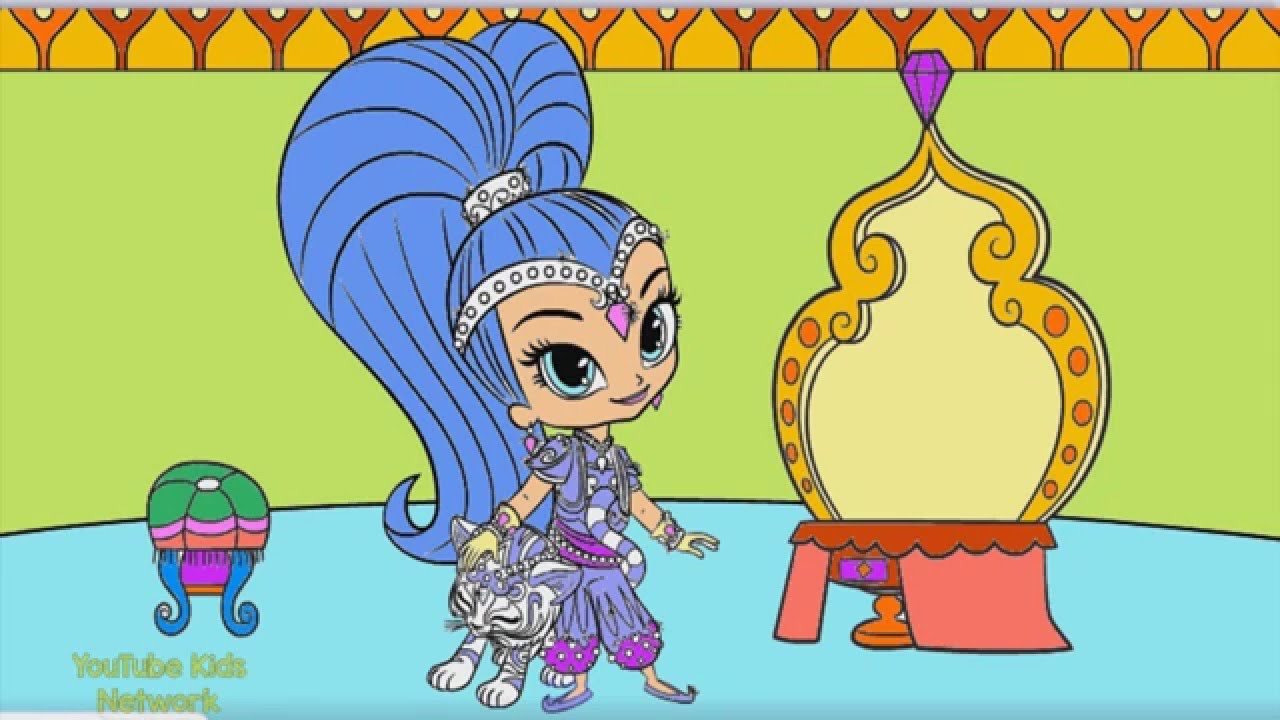 Shimmer And Shine Color Episode - YouTube