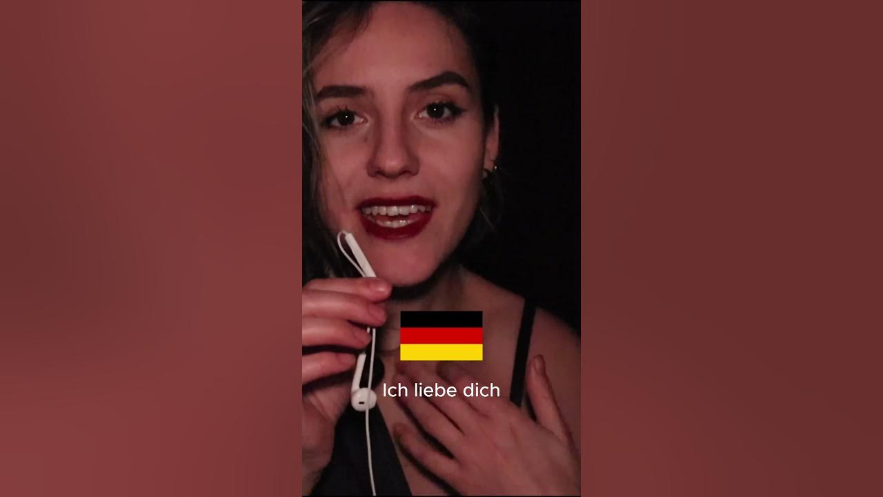 ASMR TRYING LANGUAGES | whispering in ENGLISH & GERMAN - YouTube
