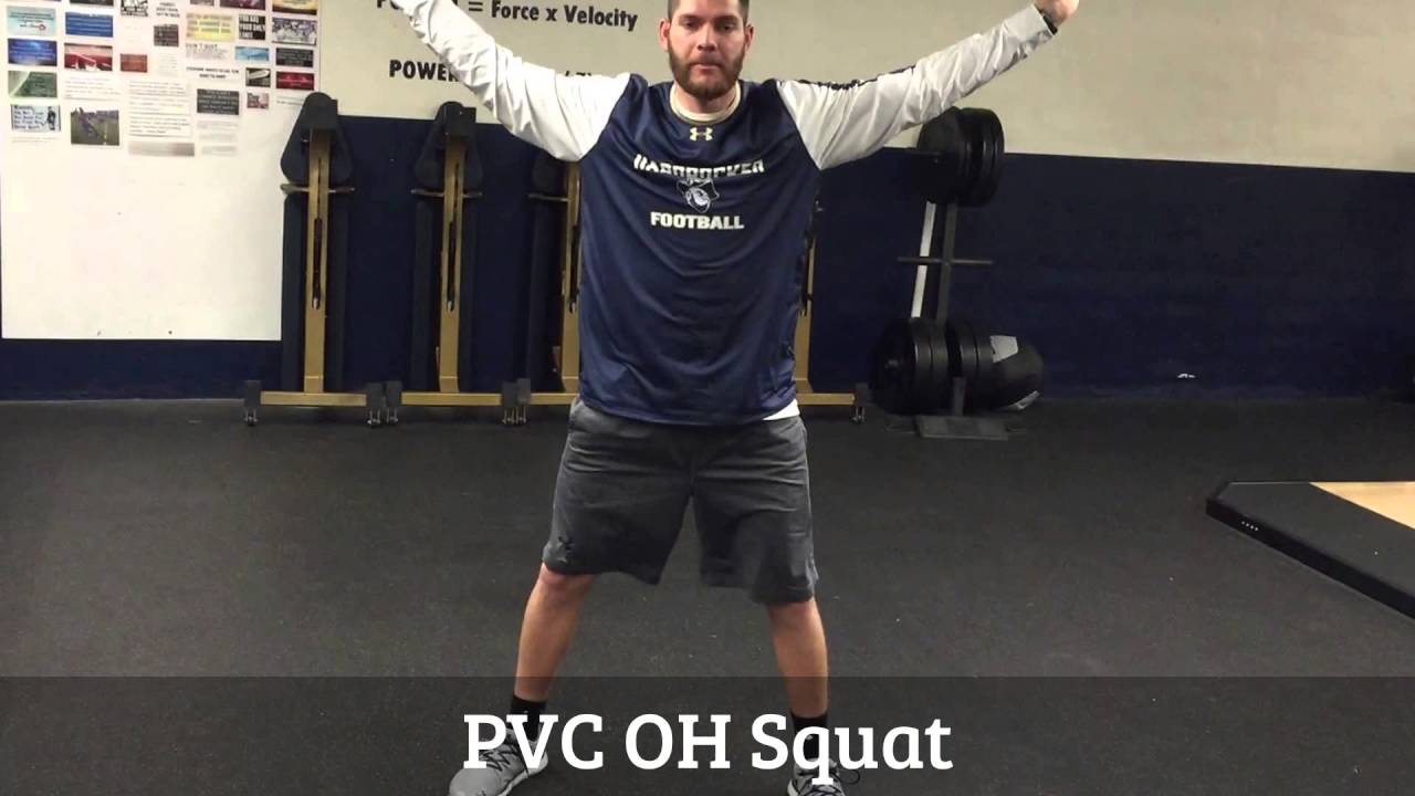 PVC OH Squat - YouTube