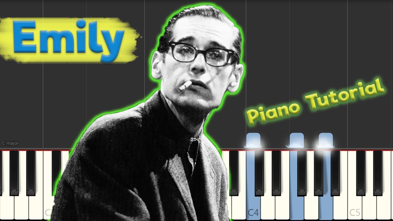 Bill Evans - Emily - Jazz Piano Tutorial - YouTube