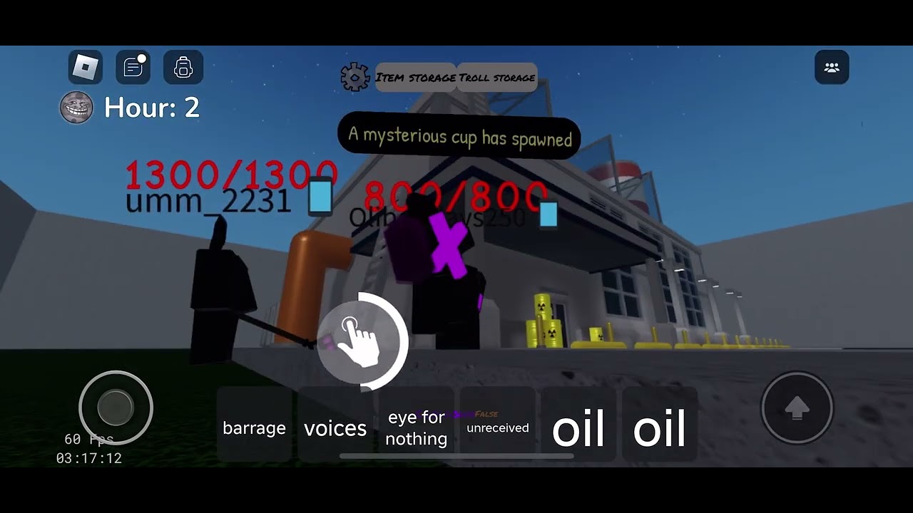 Roblox world of trollge:oil to headless - YouTube
