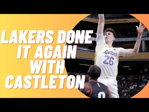 Lakers Did It Again With Colin Castleton! - YouTube