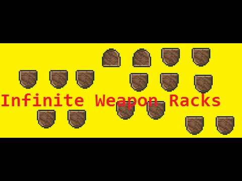 Cool Terraria Weapon Rack Glitch - YouTube