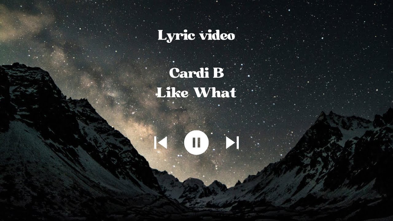 Cardi B - Like What (Freestyle) Lyrics - YouTube