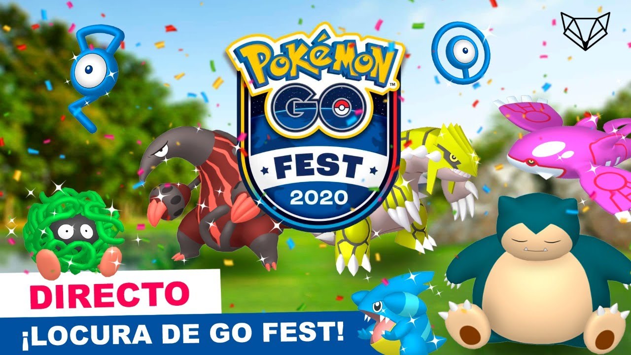 EL DÍA MÁS ESPERADO DEL AÑO: ¡GO FEST 2020 EN DIRECTO! 🎉 Pokémon Go ...