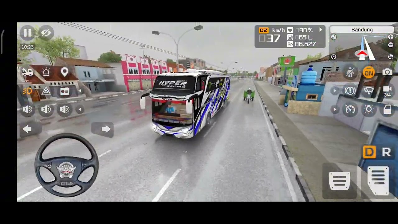 bus hyper Telolet Basuri - YouTube