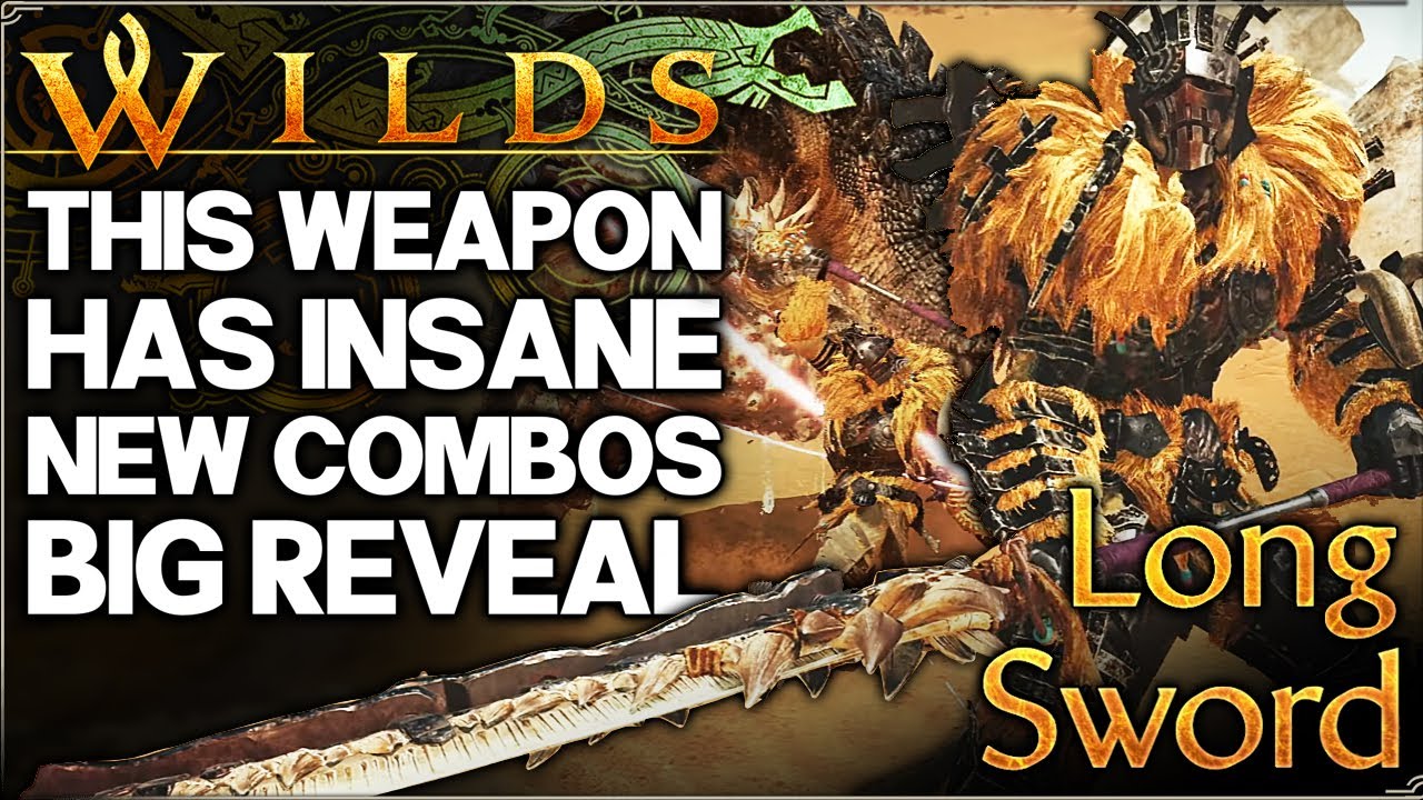 Monster Hunter Wilds - IT CAN DO WHAT NOW - New Long Sword Hunt ...