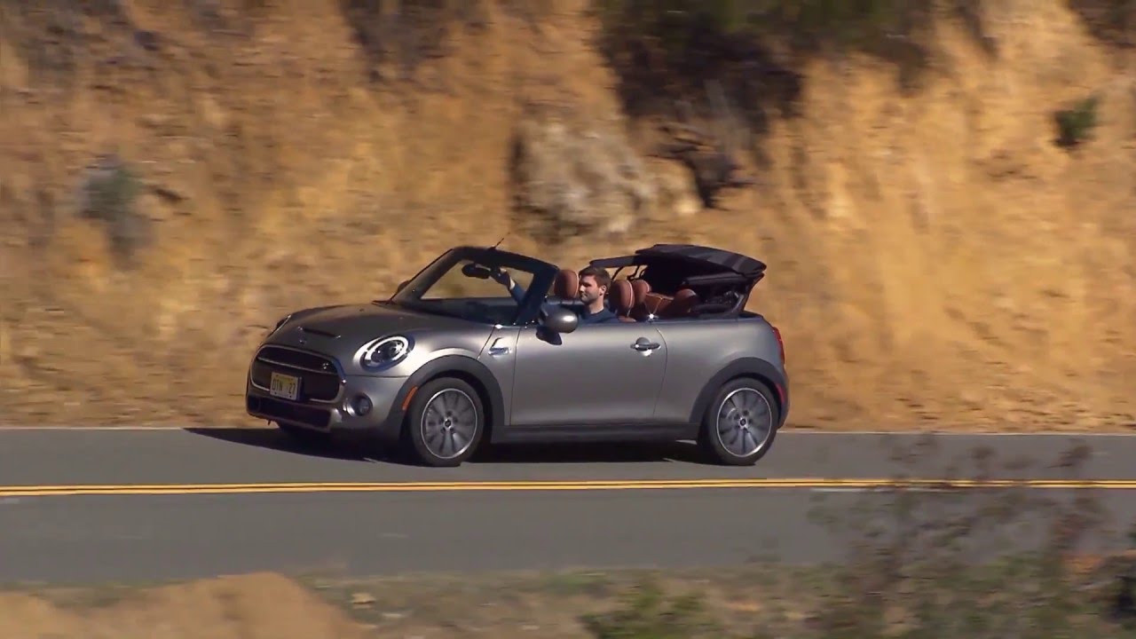 MINI Cabrio Driving Video Trailer in Pearl | AutoMotoTV - YouTube