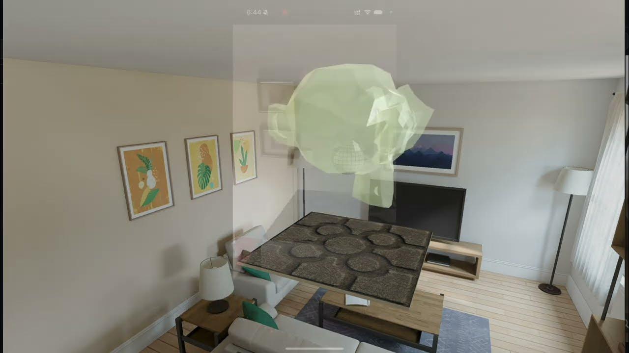 Blender to RealityKit workflow for AR App development on VisionOS & iOS - YouTube