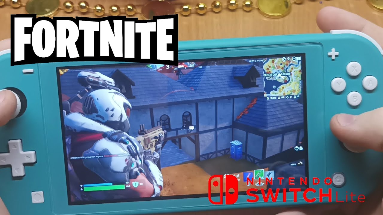 Fortnite on Nintendo Switch Lite #8 - YouTube