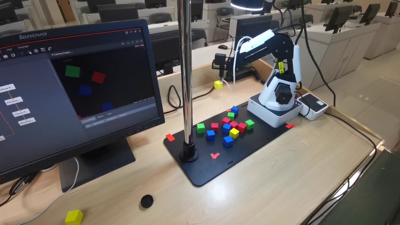 Color Calibration Dobot Vision Youtube