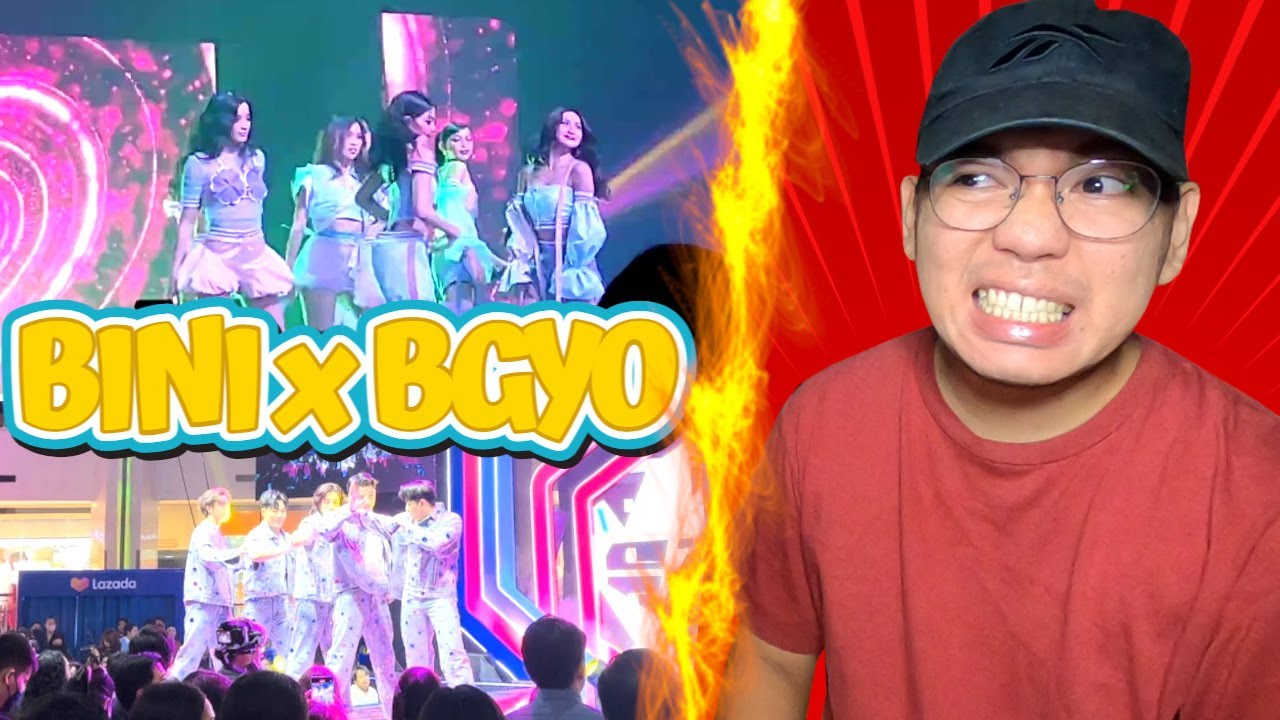 BACK TO BACK BGYO x BINI │ Live Recap: DANCER REACTS to BINI and BGYO ...