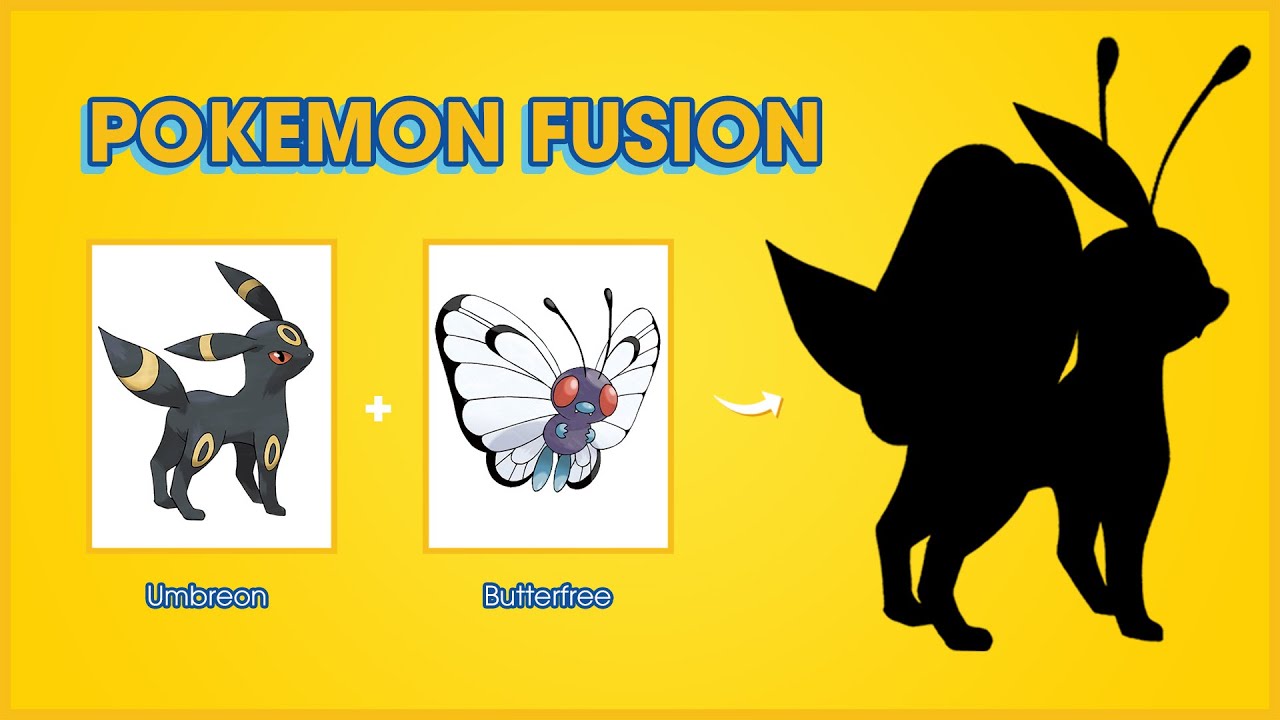 Pokemon Fusion | Umbreon + Butterfree | pokemon infinite fusion - YouTube
