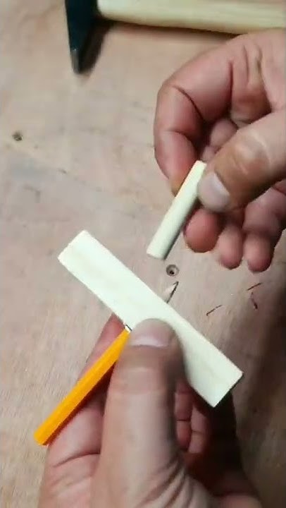 DIY | Wood center marker / finder tool | Workshop creative ideas - YouTube