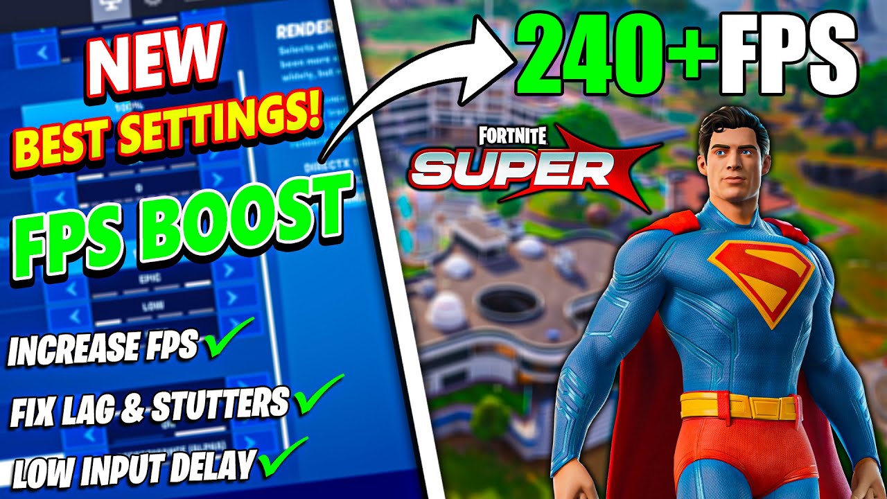 BEST Fortnite Chapter 6 Season 3: Super Settings | Fortnite Chapter 6 ...