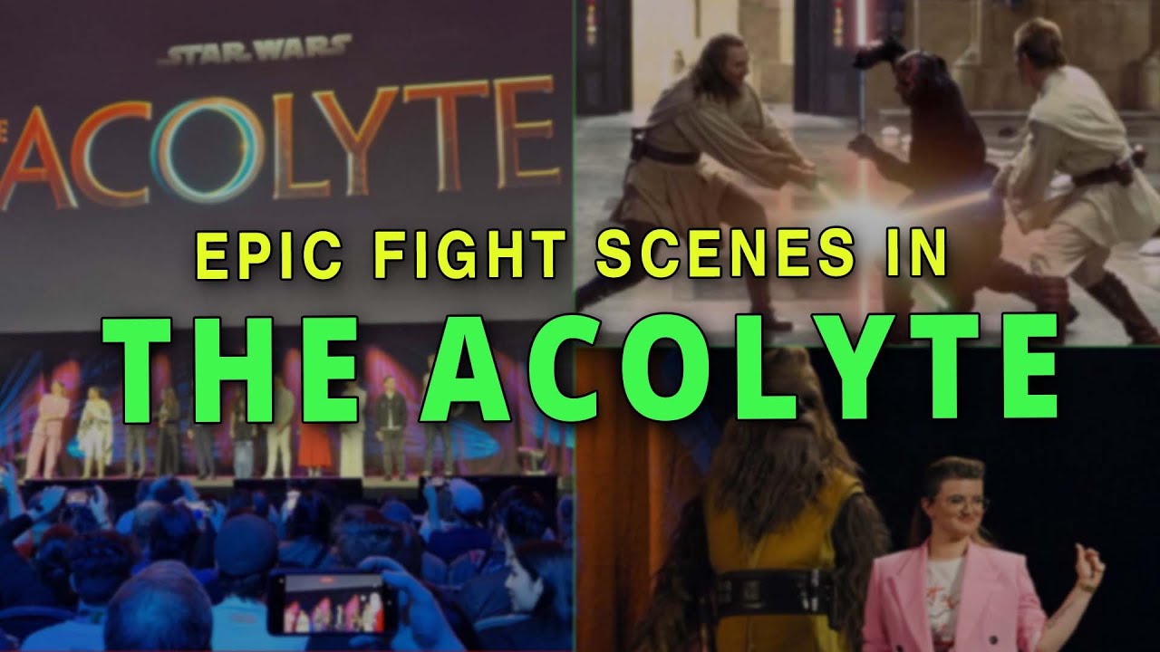Star Wars: The Acolyte - Epic Fight Scenes Revealed! - YouTube