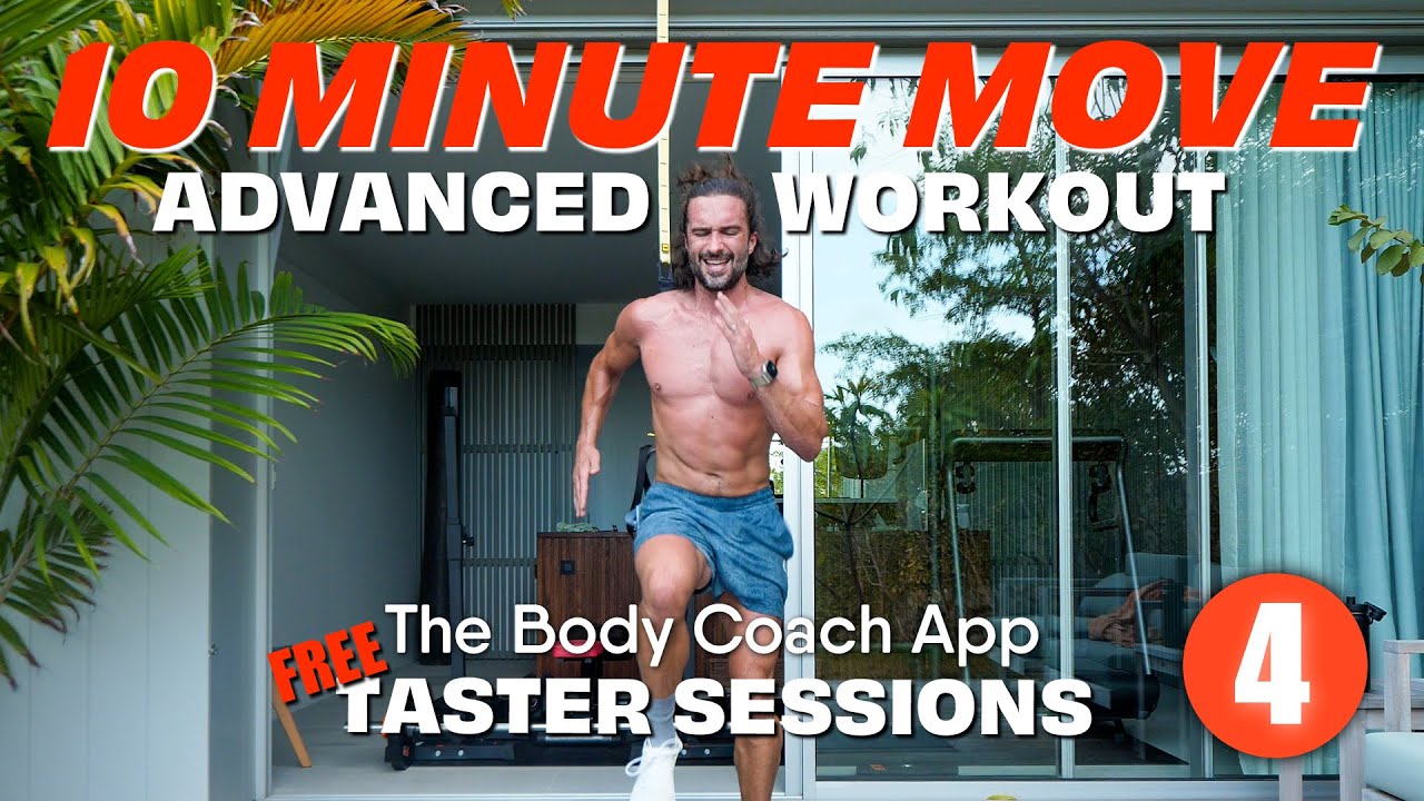 10 Minute Move Advanced Workout 4 | The Body Coach App Taster Sessions ...