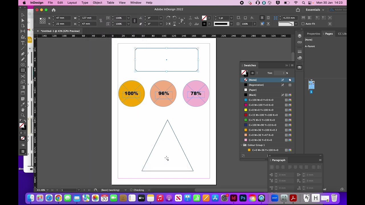 Creating Triangles And Custom Shapes In InDesign YouTube Creating Triangles And Custom Shapes In InDesign YouTube