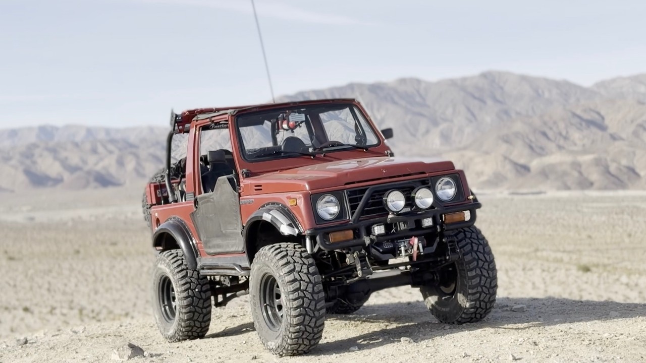 Ethan's Garage Built Samurai Crawler Walk Around - YouTube