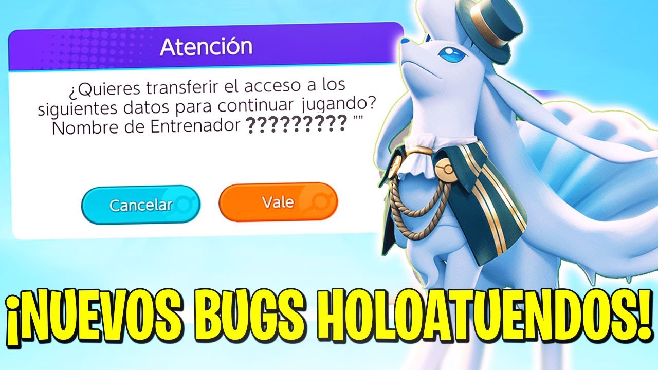 NUEVOS BUGS y SOLUCIONES para HOLOATUENDOS GRATIS en POKEMON UNITE ...