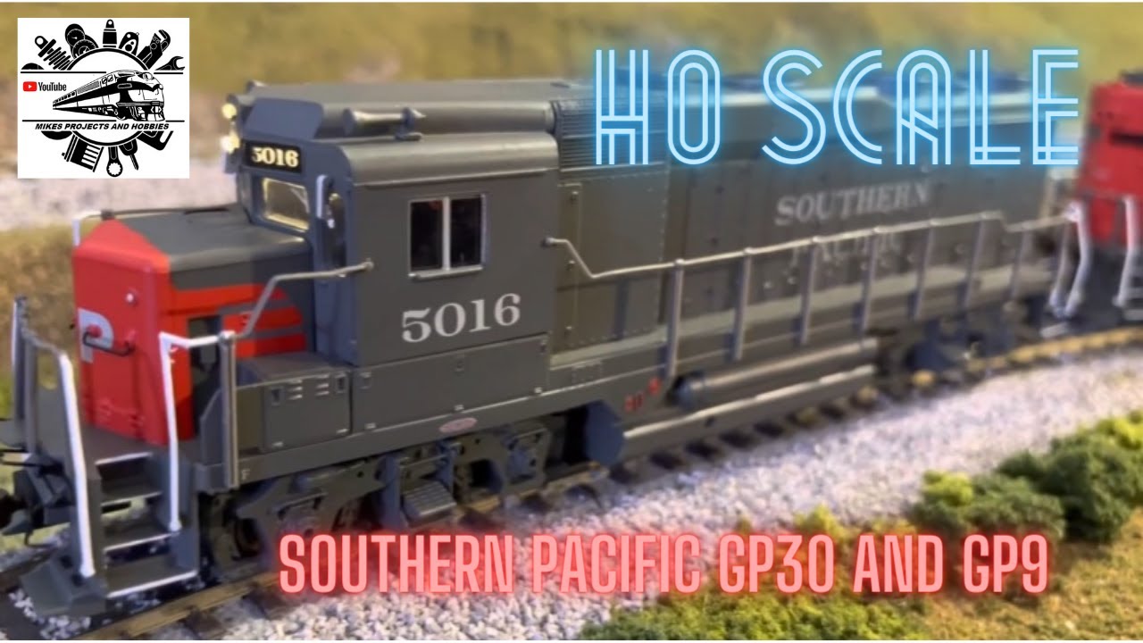 HO Scale Bachmann GP30s and HO Scale Proto 2000 GP9 all with Soundtraxx ...