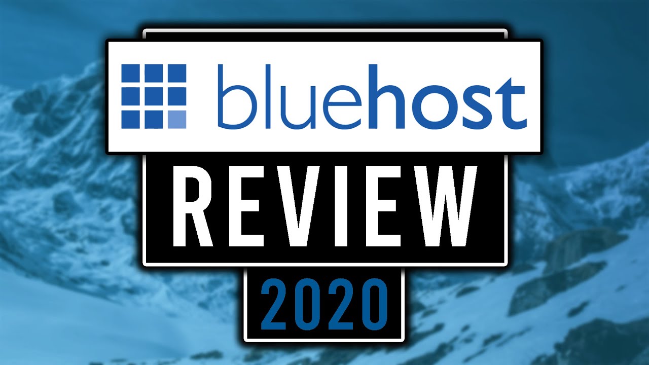 Bluehost Review 2020 - Pros & Cons of Bluehost Web Hosting - YouTube